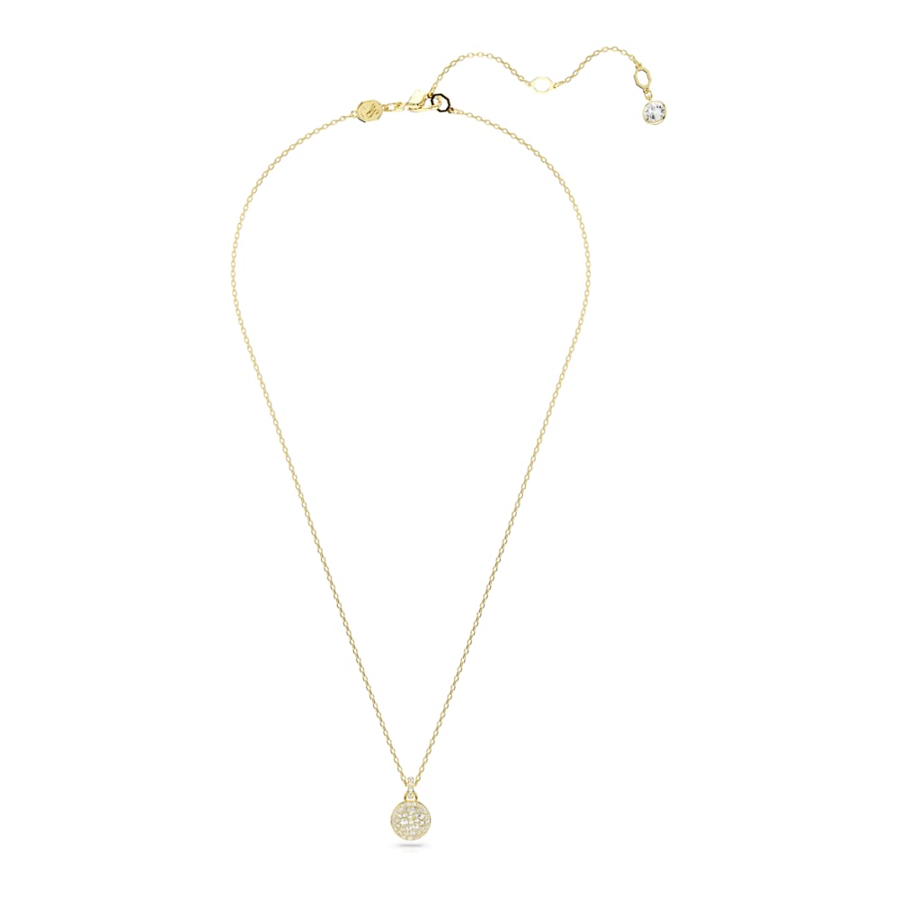 Colgante Meteora, Blanco, Baño tono oro | Swarovski Online