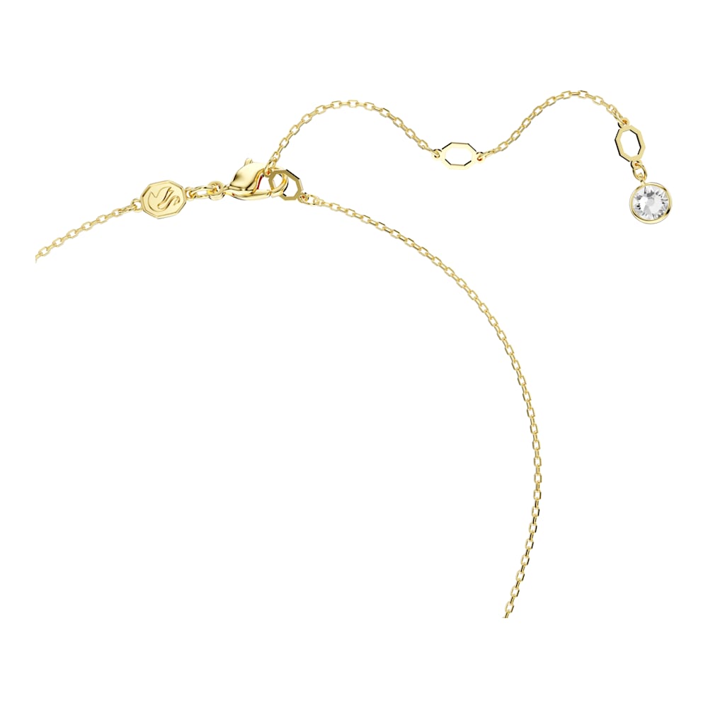 Colgante Meteora, Blanco, Baño tono oro | Swarovski Online