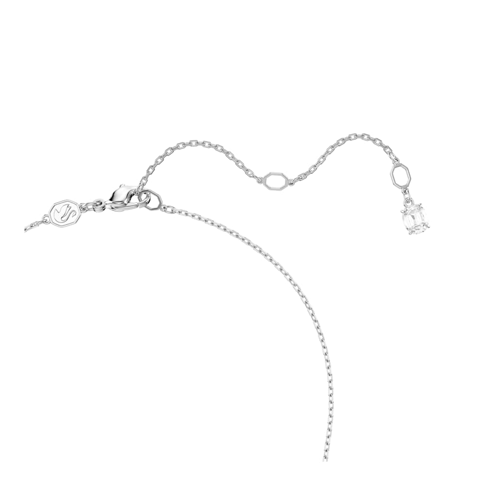 Collar Matrix, Degradado de tallas redondas, Blanco, Baño de rodio ...